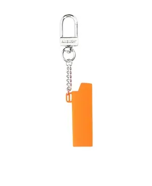 AMBUSH Logo Embossed Key Ring - Orange