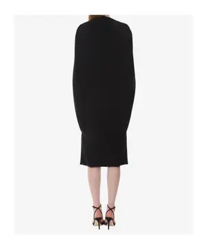 Alberta Ferretti Cape Dress