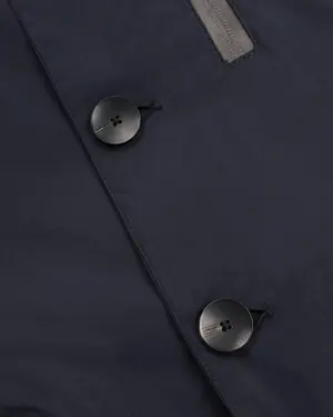 Emporio Armani Single-breasted Casual Jacket With Zipper Details