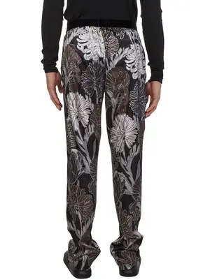 TOM FORD Floral Jacquard Logo Trousers