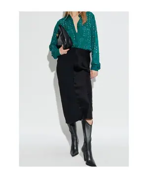 Dries Van Noten Floral-printed Embellished Shirt