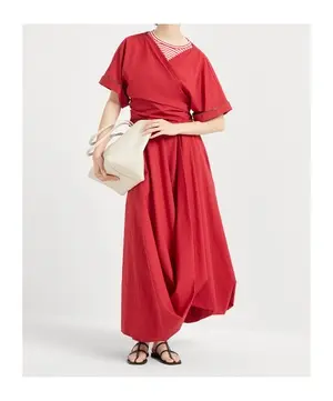 Brunello Cucinelli Kimono-style Poplin Top With Shiny Trim