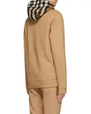 Burberry Samuel Vintage Printed Hoodie - Nude
