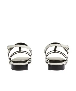 Gucci Horsebit Flat Leather Sandals