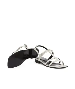 Gucci Horsebit Flat Leather Sandals