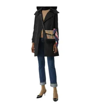 Burberry Double-breasted Trench Windbreaker