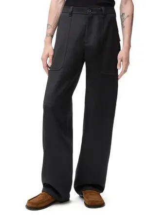 Loewe Cargo Trousers In Wool