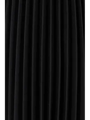 Burberry Pleated Kilt Dress With Buckle Detail