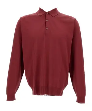 John Smedley Buttoned Polo Shirt