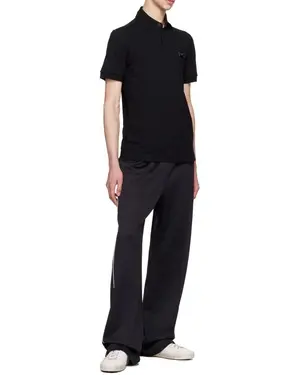 Dolce & Gabbana Dolce Gabbana Logo Plaque Short Sleeved Polo Shirt
