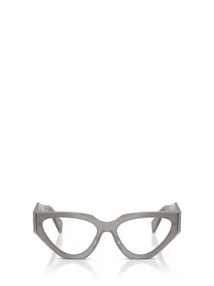 Prada Cat Eye Eyeglasses - Gray