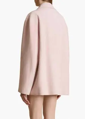 Khaite Morsson Button-up Jacket - Nude