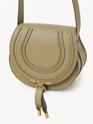 Chloé Marcie Small Leather Crossbody Bag - Brown