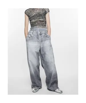 Acne Studios Printed Trousers - Grey