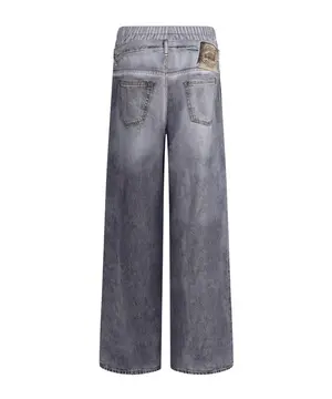Acne Studios Printed Trousers - Grey