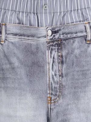 Acne Studios Printed Trousers - Grey