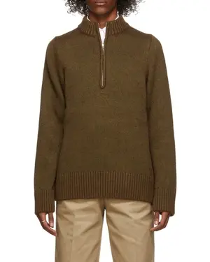 MAISON MARGIELA Half-zip Knit Jumper