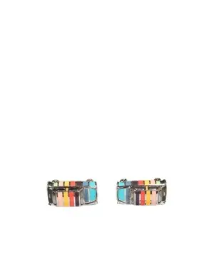 Paul Smith Artist Stripe Mini Cufflinks - Multicolor