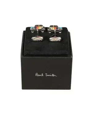 Paul Smith Artist Stripe Car Cufflinks