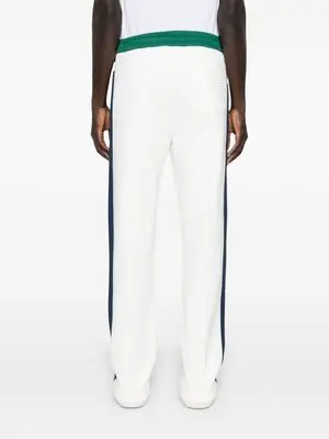 Casablanca Elastic Waist Casual Pants - White