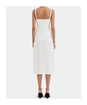 SIR. Floral Embroidered Midi Skirt
