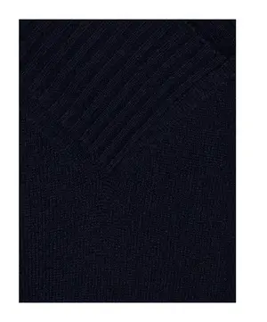 Alberta Ferretti V-neck Jumper With Button Detail - Black