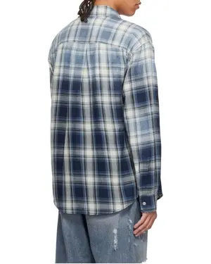 Dsquared2 Checked Dropped Shoulder Shirt