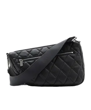 Burberry Shield Quilted Shoulder Bag - Slate-coloured