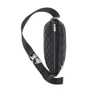Burberry Shield Quilted Shoulder Bag - Slate