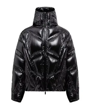 Moncler X A$ap Rocky Bahianinha Hooded Short Down Jacket - Black