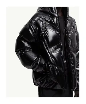 Moncler X A$ap Rocky Bahianinha Hooded Short Down Jacket - Black