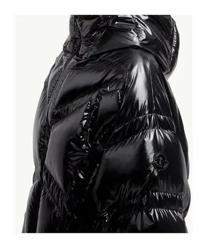 Moncler X A$ap Rocky Bahianinha Hooded Short Down Jacket - Black