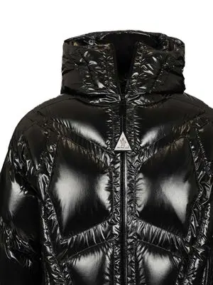 Moncler X A$ap Rocky Bahianinha Hooded Short Down Jacket - Black