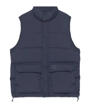 Maison Kitsuné Quilted Puffer Gilet - Deep Navy