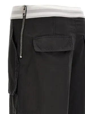 Alexander Wang Wide-leg Cargo Pants - Black