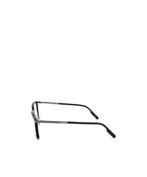 Zegna Square Frame Eyeglasses - Black