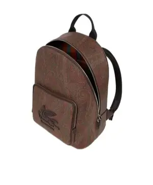 Etro Essential Paisley Backpack - Brown