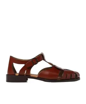 Hereu Pesca Fisherman Sandals - Red