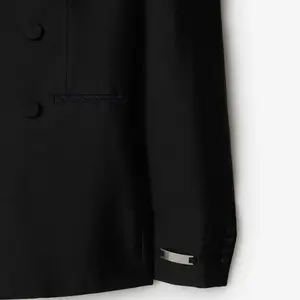 Burberry Double Breasted Peak Lapels Blazer