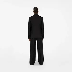 Burberry Double Breasted Peak Lapels Blazer