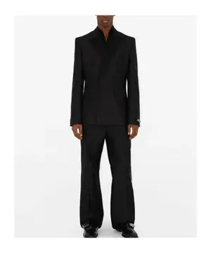 Burberry Double Breasted Peak Lapels Blazer