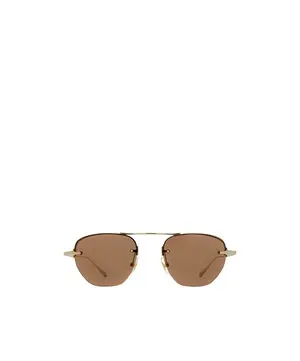 Montblanc Pilot Frame Sunglasses - Gold