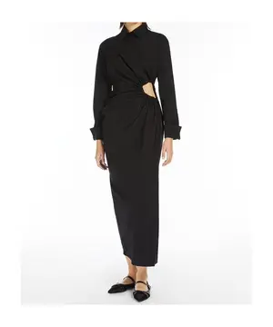 Max Mara Collared Long Sleeve Shirt Dress