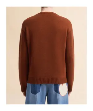 Marni Laser-cut Logo Jumper