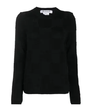 Comme Des Garçons Crew Neck Long Sleeve Sweater