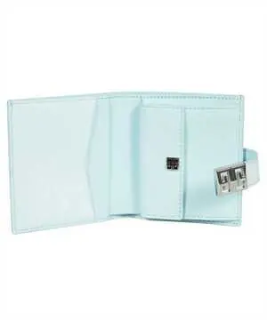 Givenchy Logo Double-folded Wallet - Green