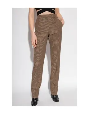 Givenchy Houndstooth Tailored Trousers