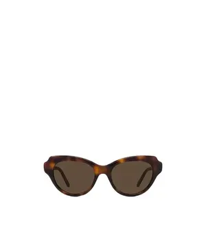 Loewe Cat Eye Frame Sunglasses - Brown