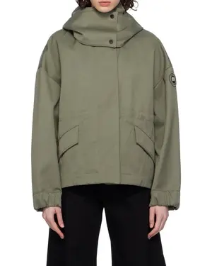 Canada Goose Concealed Fastened Hooded Jacket - Green