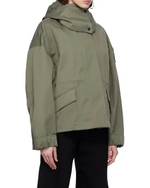 Canada Goose Concealed Fastened Hooded Jacket - Green